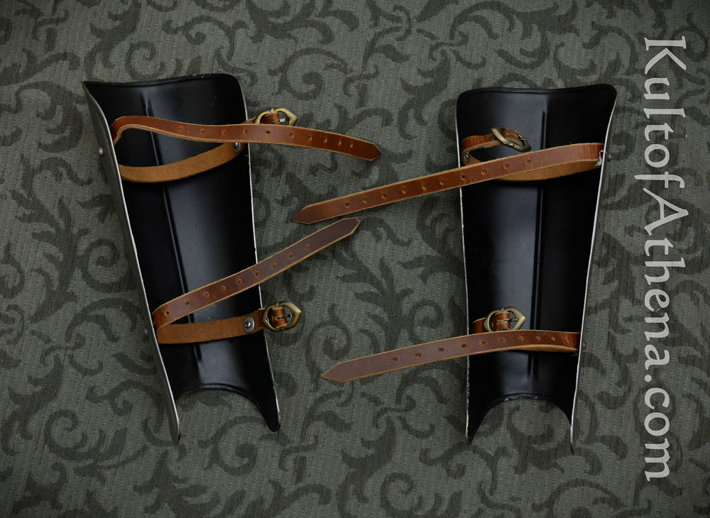 Ridged Greaves - 18 Gauge