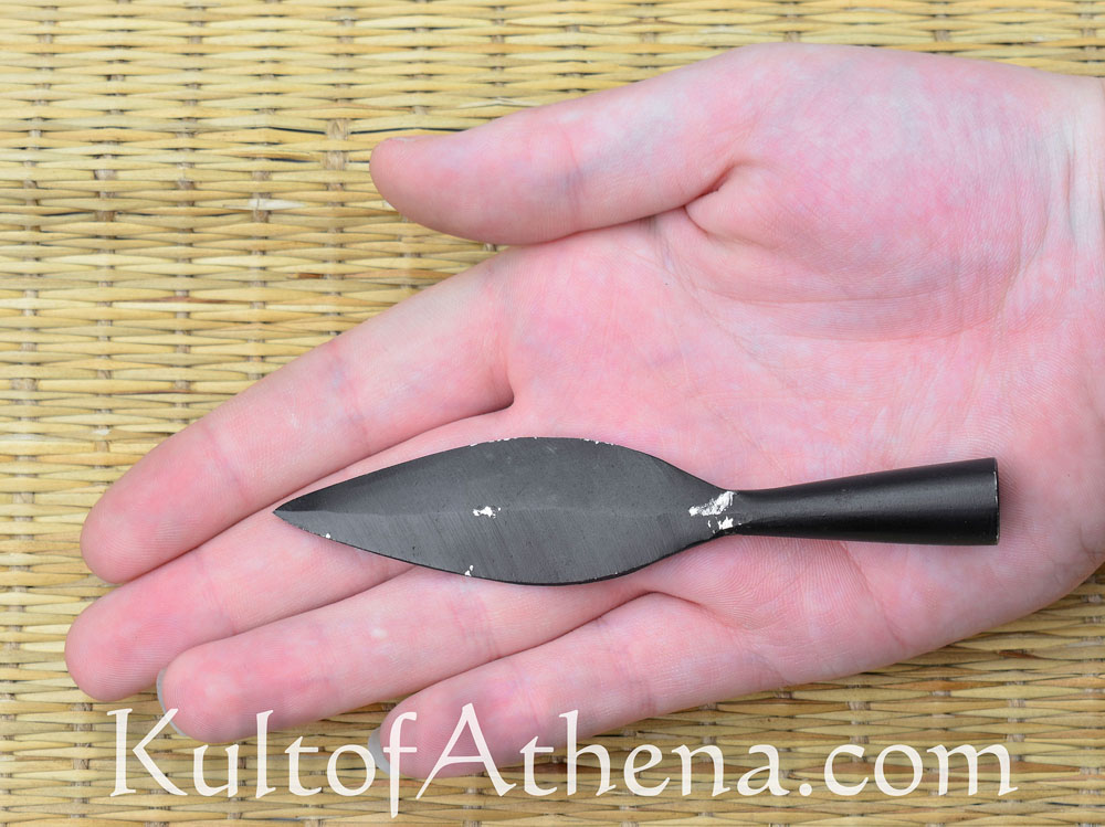 Flat Edged Leafblade Arrowhead - Blackened