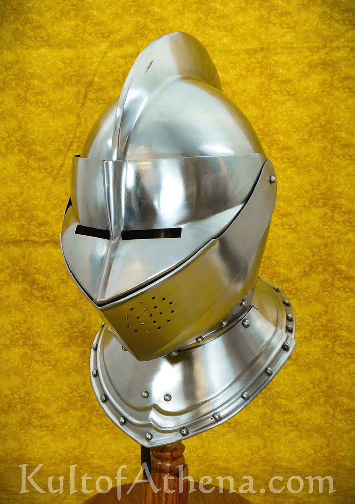 English Close Helm - 18 Gauge