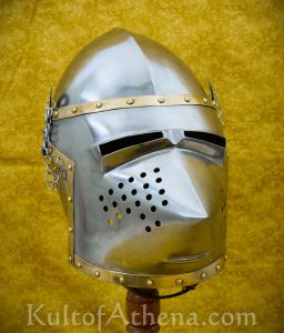 Pig-Faced Bascinet - 18 Gauge