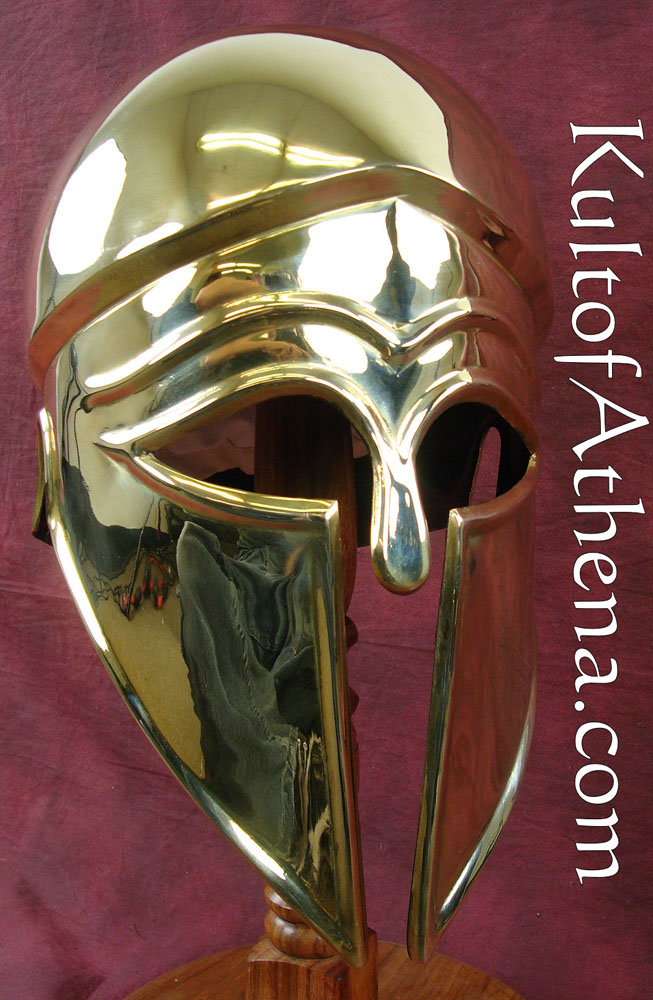 Greek War Helmet Athena