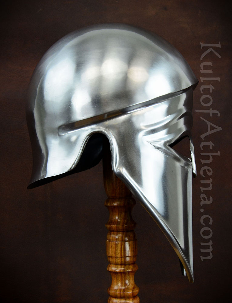 Steel Corinthian Helm - 18 Gauge