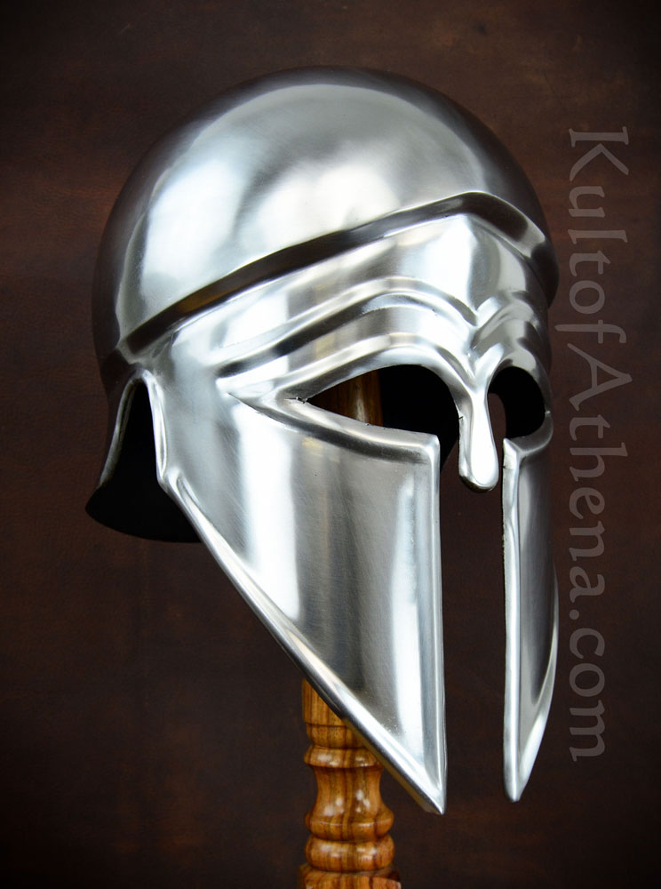 Steel Corinthian Helm - 18 Gauge