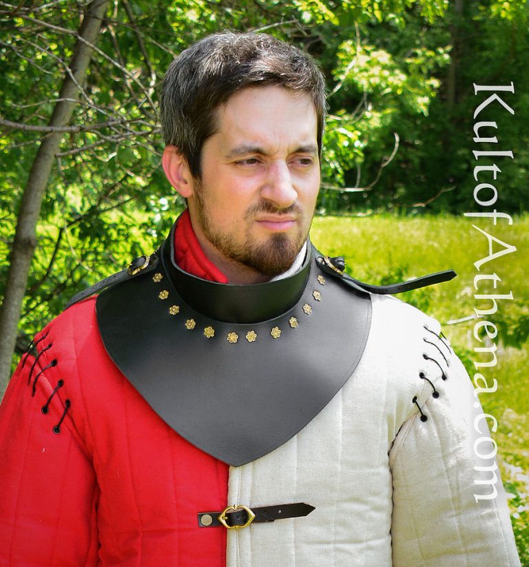 Leather Gorget