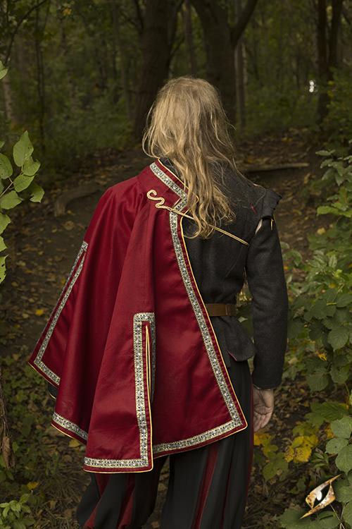 Aramis Cape - Dark Red