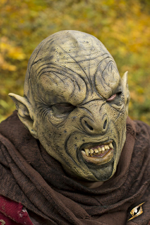 Carnal Orc Mask - Brown