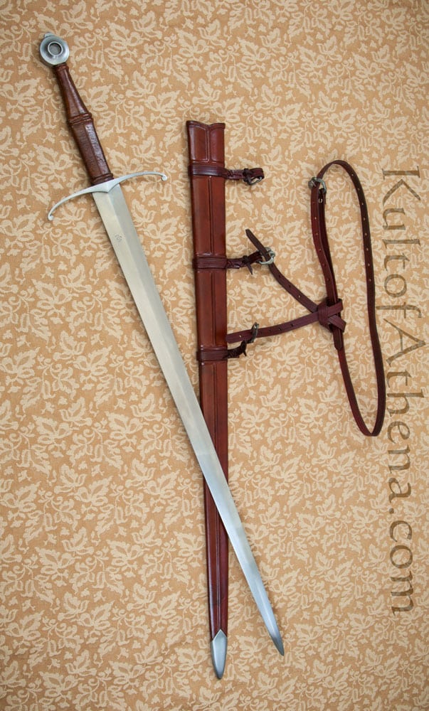 Lockwood Swords - Type XVIIIa Hand and a Half Sword with Scabbard