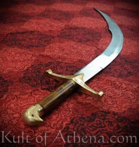 Baladay Scimitar - Embellished Version with Etched Hilt Design