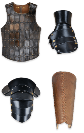 Battle Ready Leather Armor for Sale | Kult of Athena