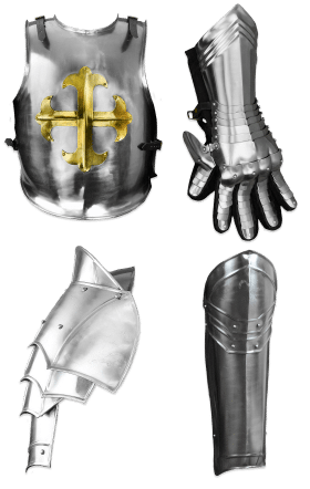 Plate Armor for Sale - Wearable Medieval Steel Armor