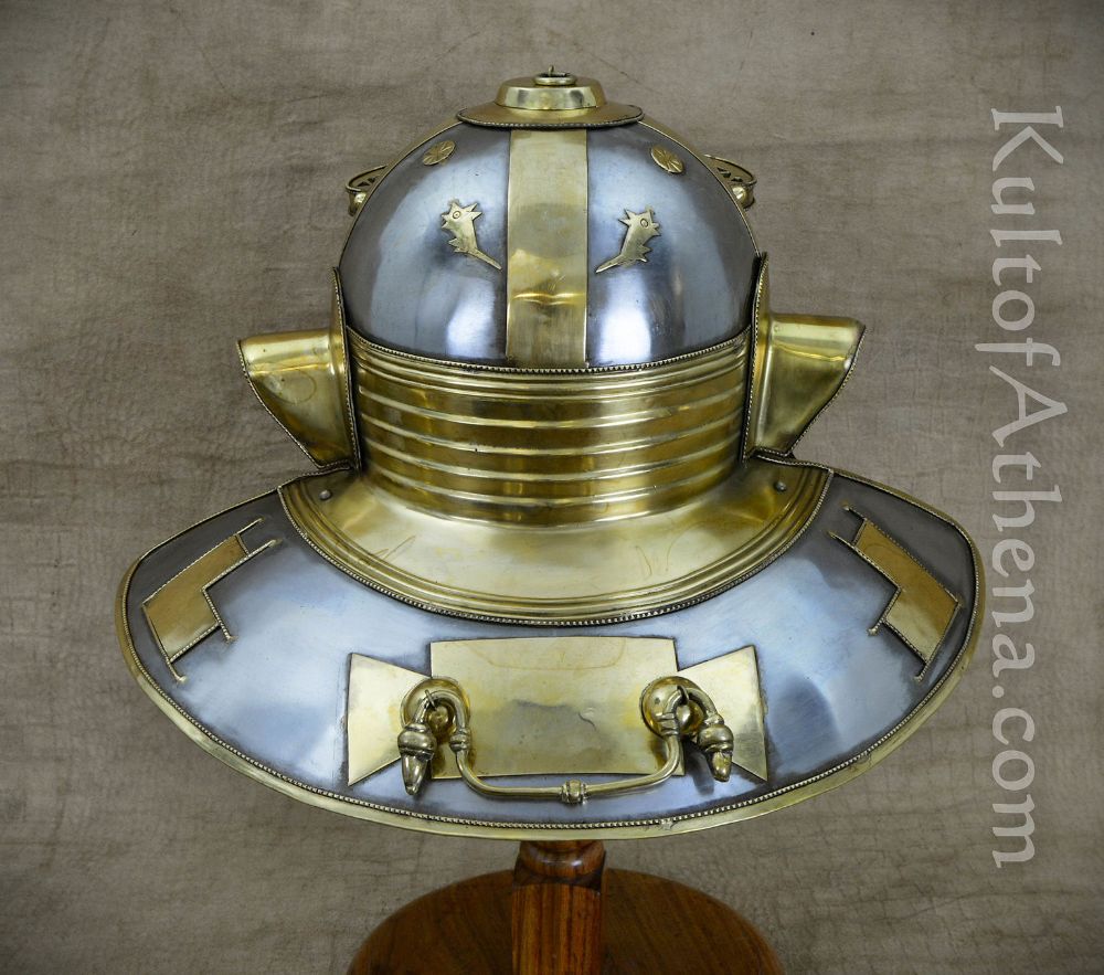 Roman Niedermoermter Helmet - 18 Gauge - Kult of Athena