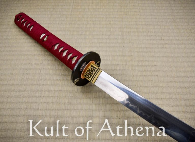Balaur Arms - Byakko Katana in Crimson - Kult of Athena