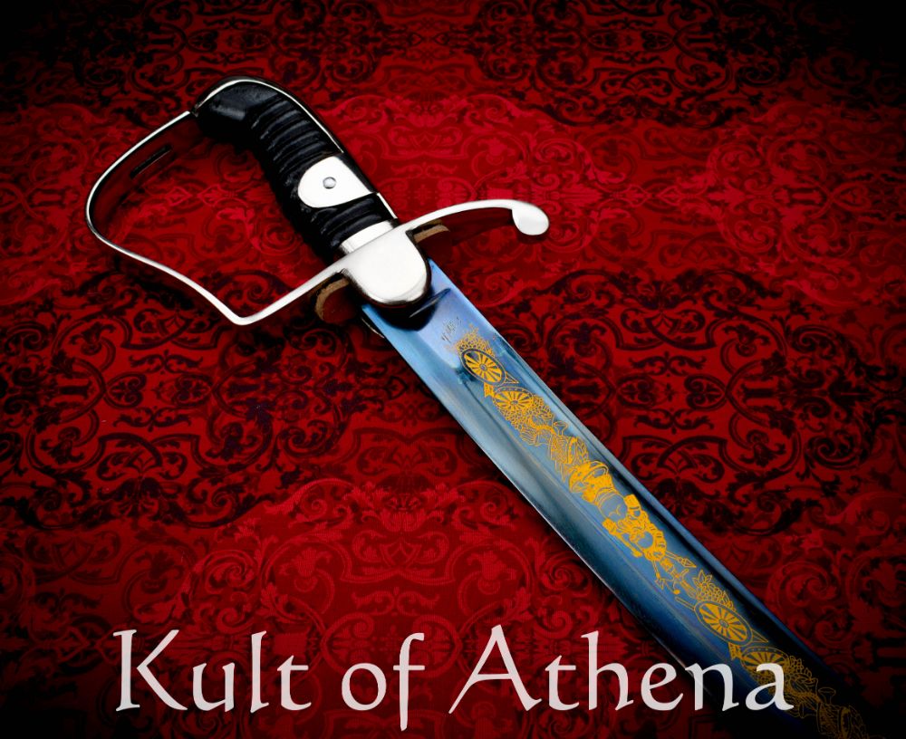 Universal Swords - British 1796 Light Cavalry Saber with Blued and Gilt ...