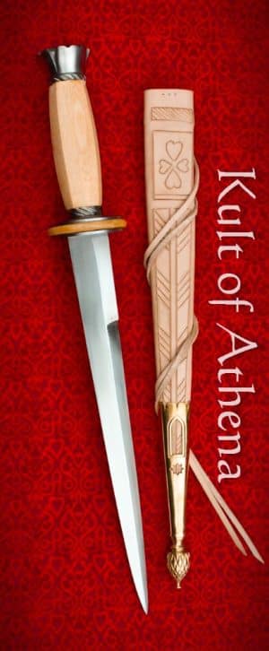 Tod Cutler - 14th Century English Rondel Dagger - Kult of Athena