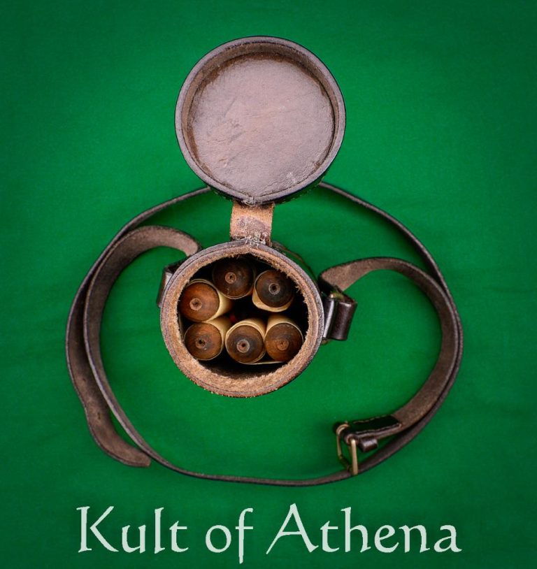 Deepeeka - Roman Leather Capsa (Scroll holder) with 3 Scrolls - Kult of ...