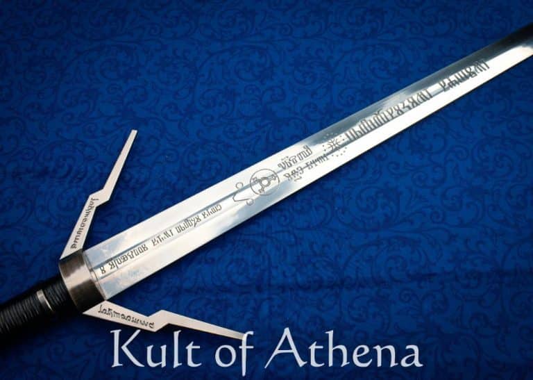 Raven Forge - Geralt of Rivia's Silver Sword - The Witcher Sword - Kult ...